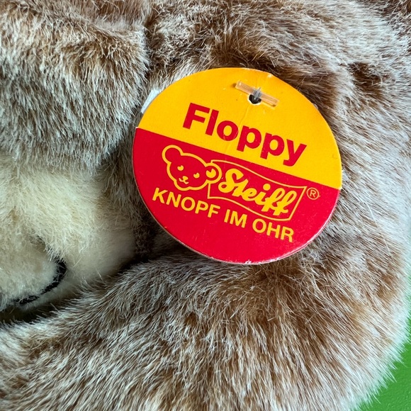 steiff | Toys | Steiff Floppy Knopf Im Ohr Stuffed Animal Bear Germany Button Ear Paper Tag Mint ...